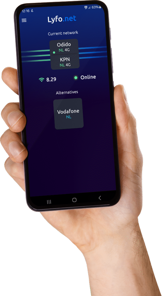 Lyfo - Always Connected - Worlds First Mobile Redundancy